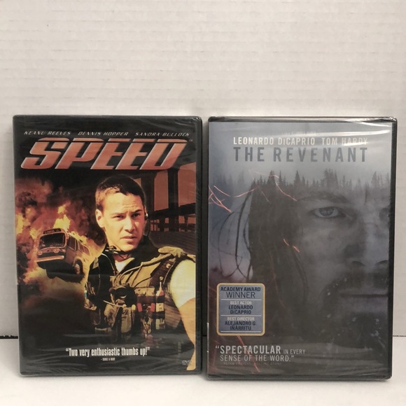 Other | Revenant And Speed Dvds New Sealed | Poshmark